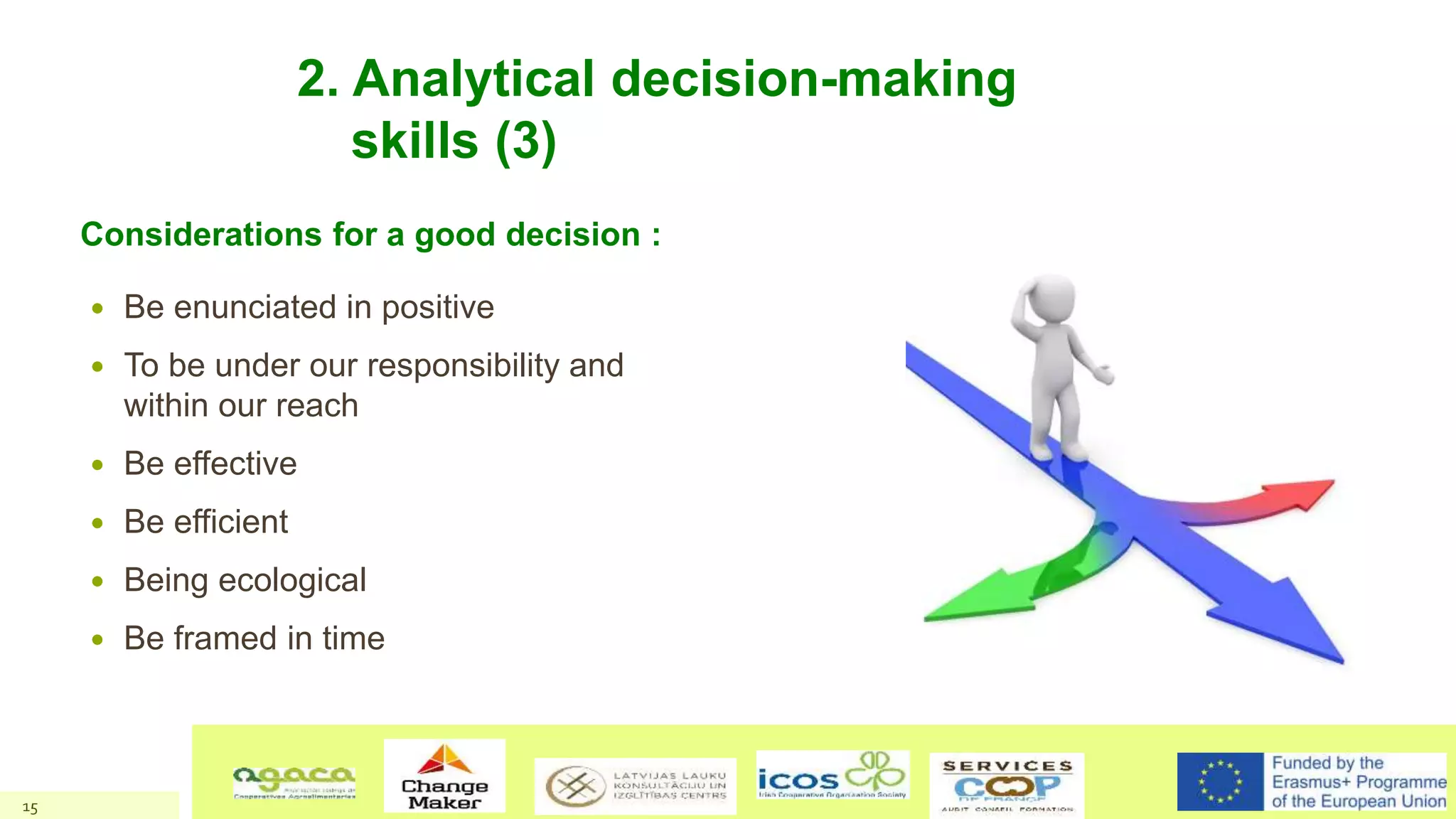 Organizational skills - Co-operative values and culture | PPT