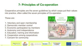 Origins of co-operatives - Co-operative values and culture | PPTX