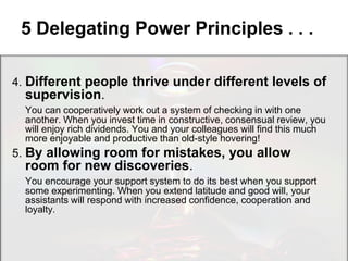 Delegating Effectively _Materi Training "LEADERSHIP & MANAGEMENT SKILL ...