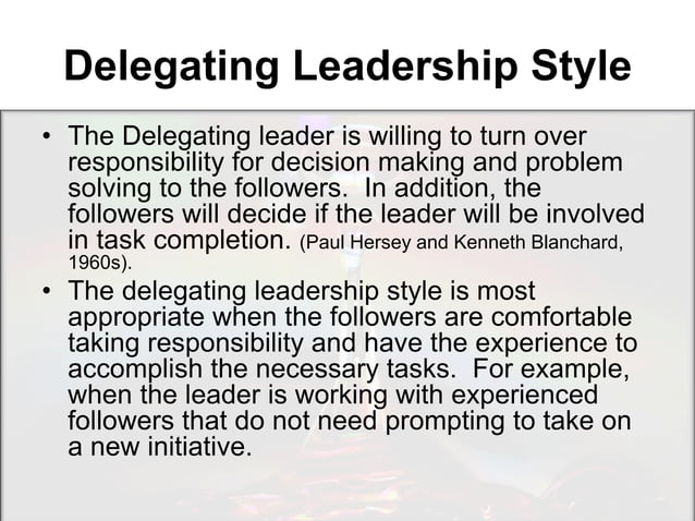 Delegating Effectively _Materi Training "LEADERSHIP & MANAGEMENT SKILL" | PPT
