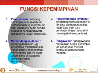 Leadership concept _Materi Training "LEADERSHIP & MANAGEMENT SKILL" | PDF