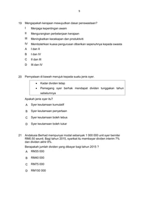 1. soalan modul 1 kertas 1 mpsm 2016 | PDF
