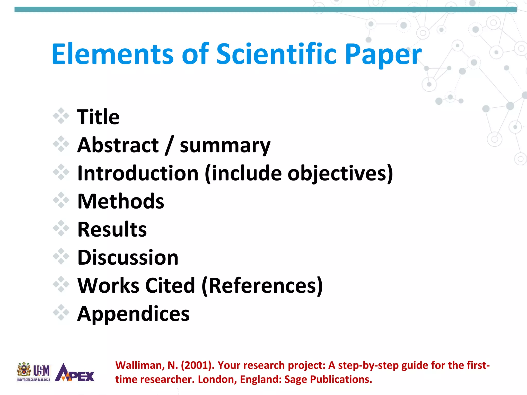 Introduction to scientific writing | PDF