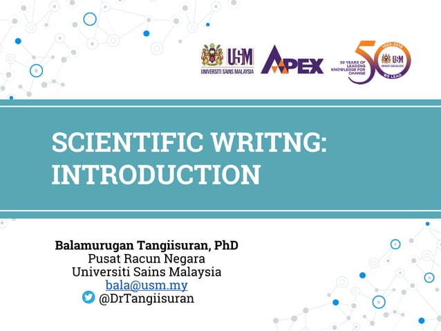 Introduction to scientific writing | PDF