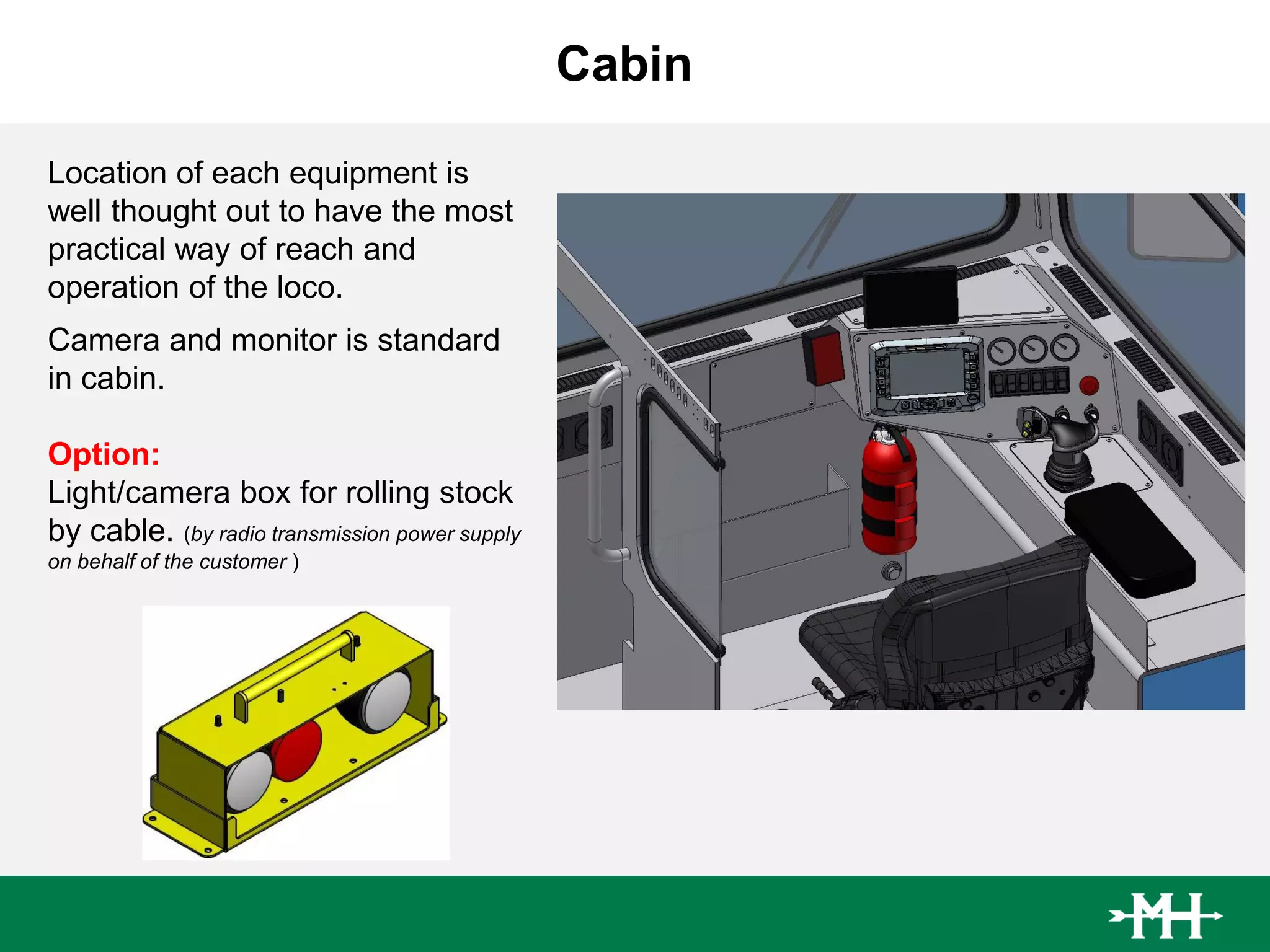 Locomotora LX, para minería y túneles largos | PDF