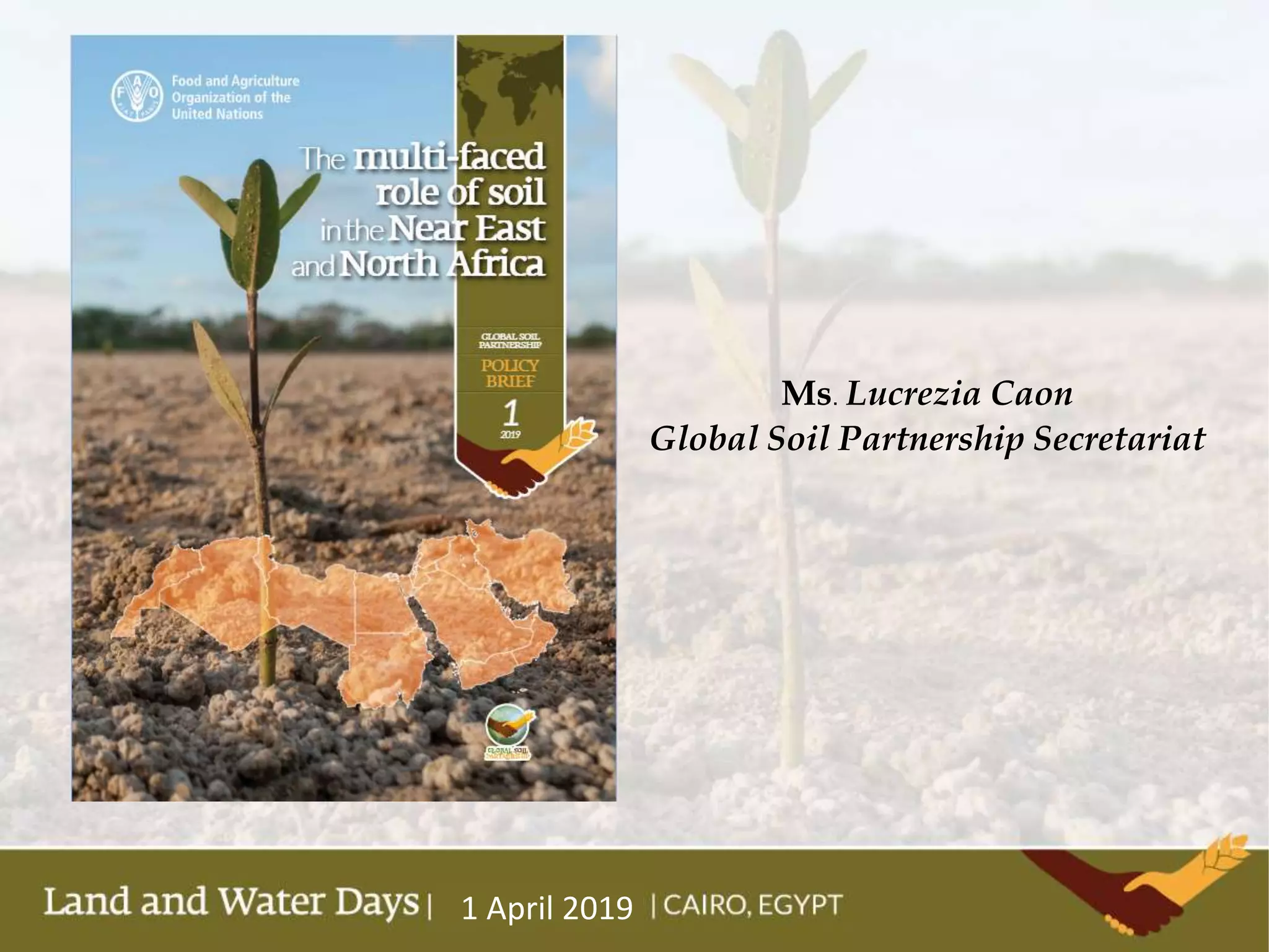 The multi-faced role of soil in the NENA regions (part 1) | PPTX