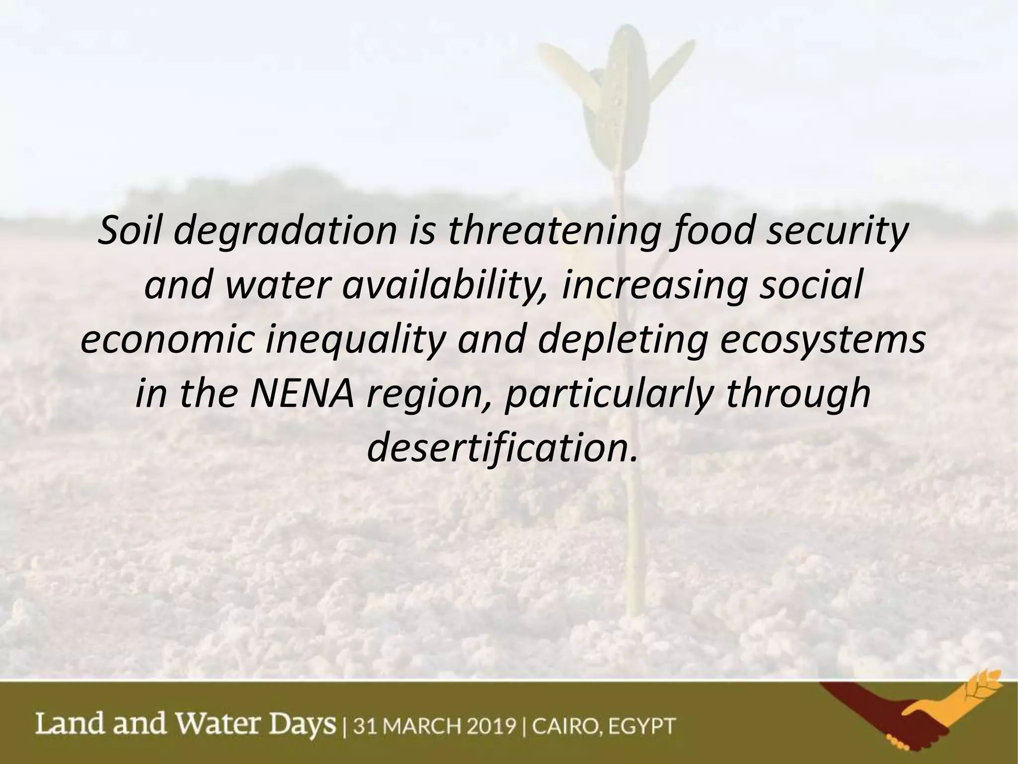 The multi-faced role of soil in the NENA regions (part 1) | PPTX