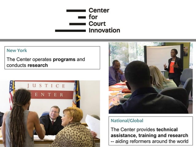 Creating a more coordinated approach to justice, Liberty Aldrich | PPT