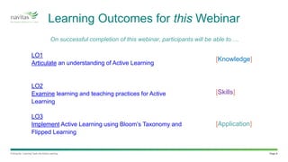 Putting the ‘learning’ back into active learning | PPTX