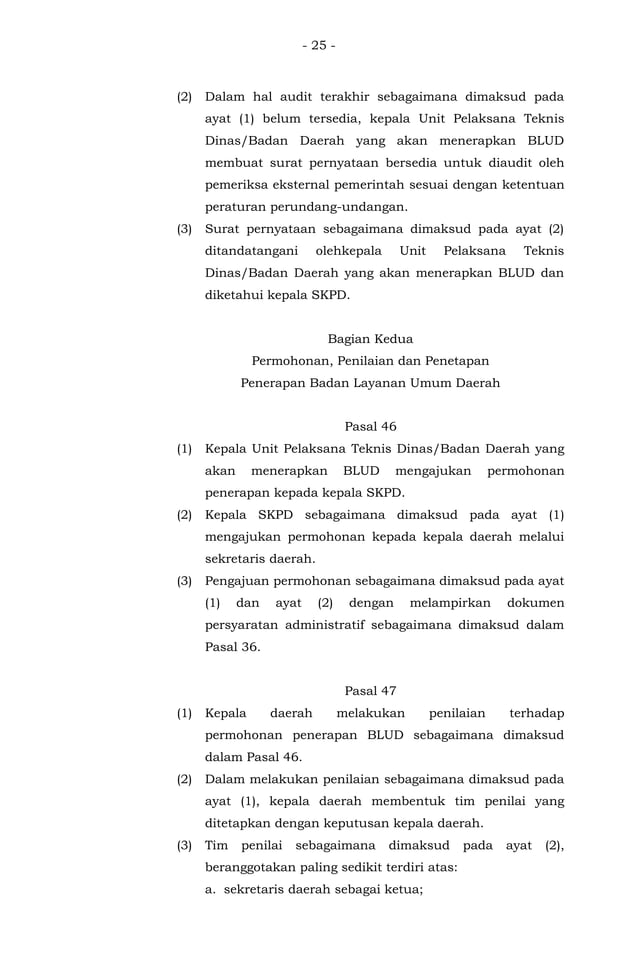 Permendagri 79 2018 BLUD | PDF