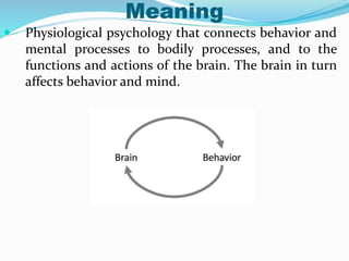 Physiological psychology | PPTX