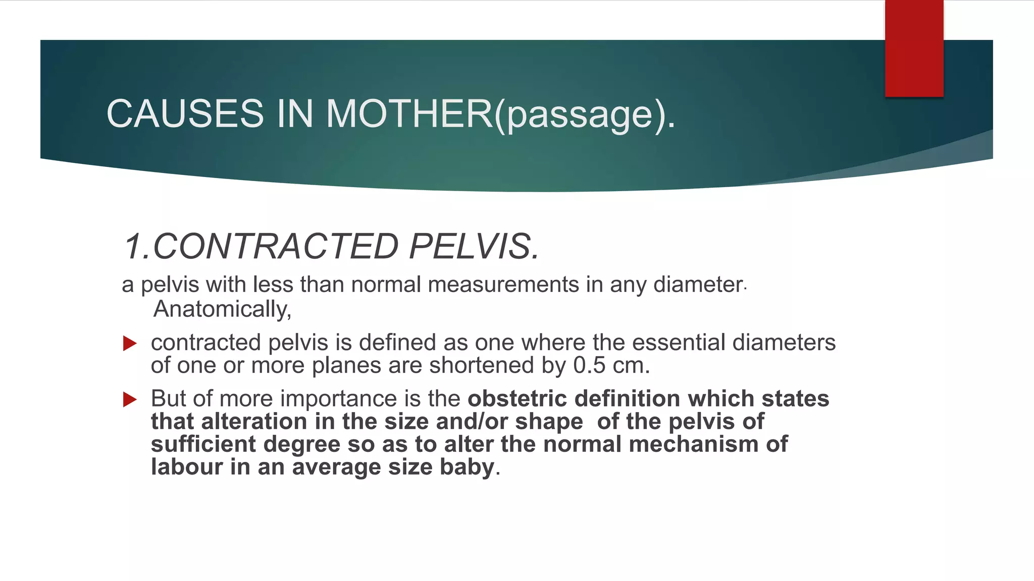 OBSTRUCTED LABOR | PPTX