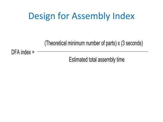dfma unit-1 | PPT | Manufacturing Industry | Industries