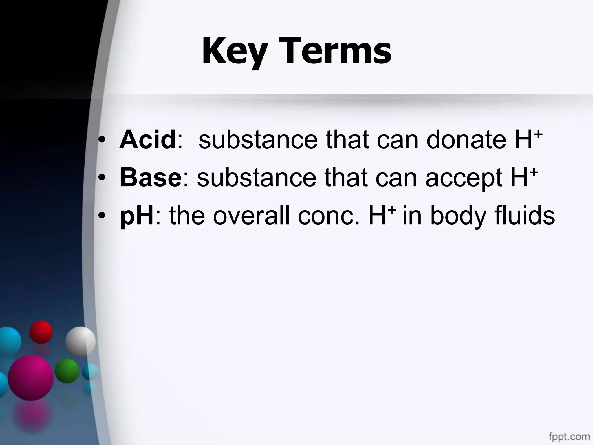 Principles of Acid-Base Imbalance | PPTX