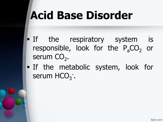 Principles of Acid-Base Imbalance | PPT
