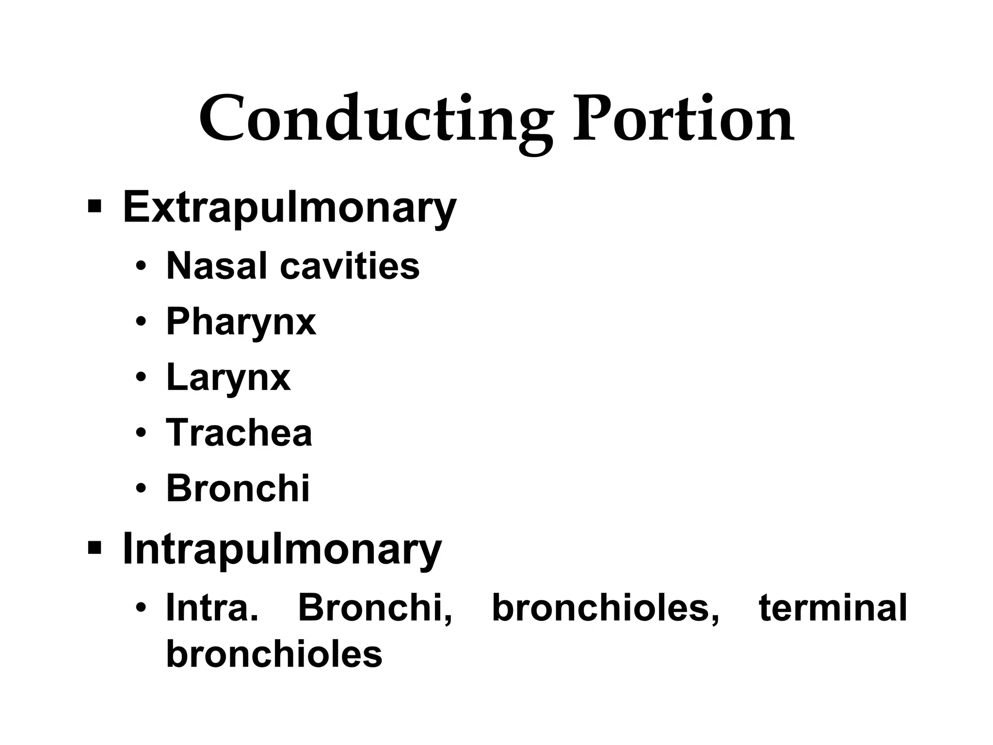 Histology of the Respiratory System | PPTX