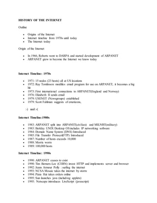 INTERNET APPLICATION AND EMAIL: | DOCX