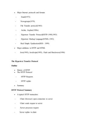 INTERNET APPLICATION AND EMAIL: | DOCX