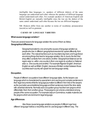 INTRODUCTION TO LANGUAGE | DOCX