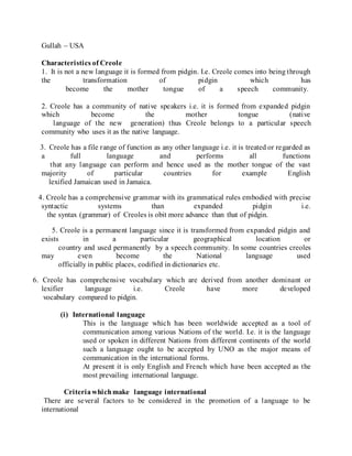 INTRODUCTION TO LANGUAGE | DOCX