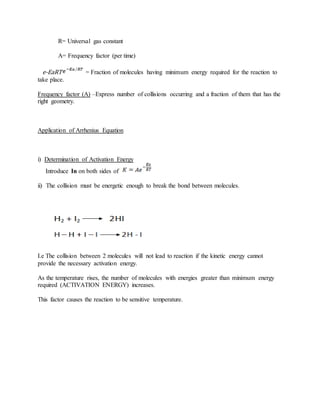 PHYSICAL CHEMISTRY 1.1-CHEMICAL KINETIC | DOCX