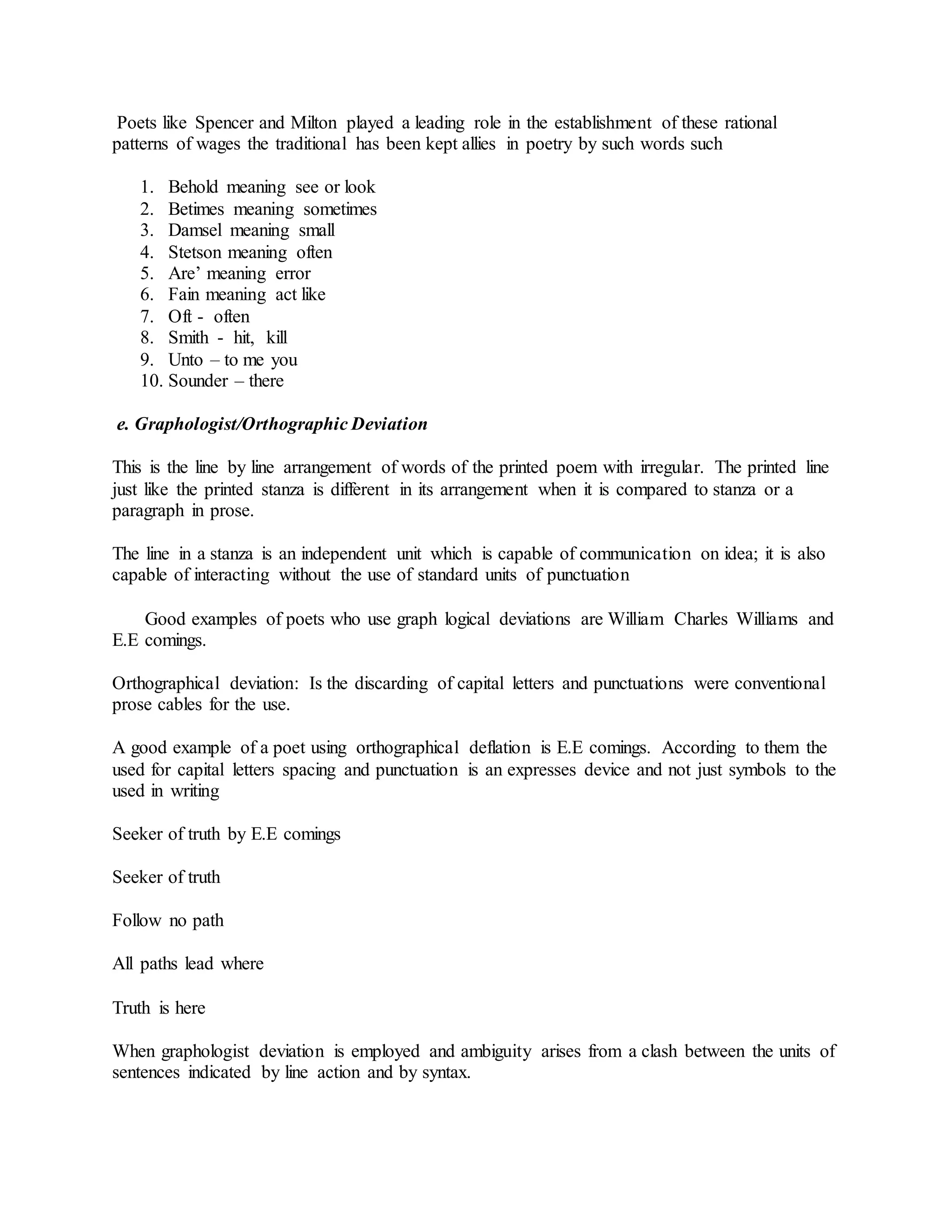 BASIC CONCEPTS OF LITERATURE | DOCX