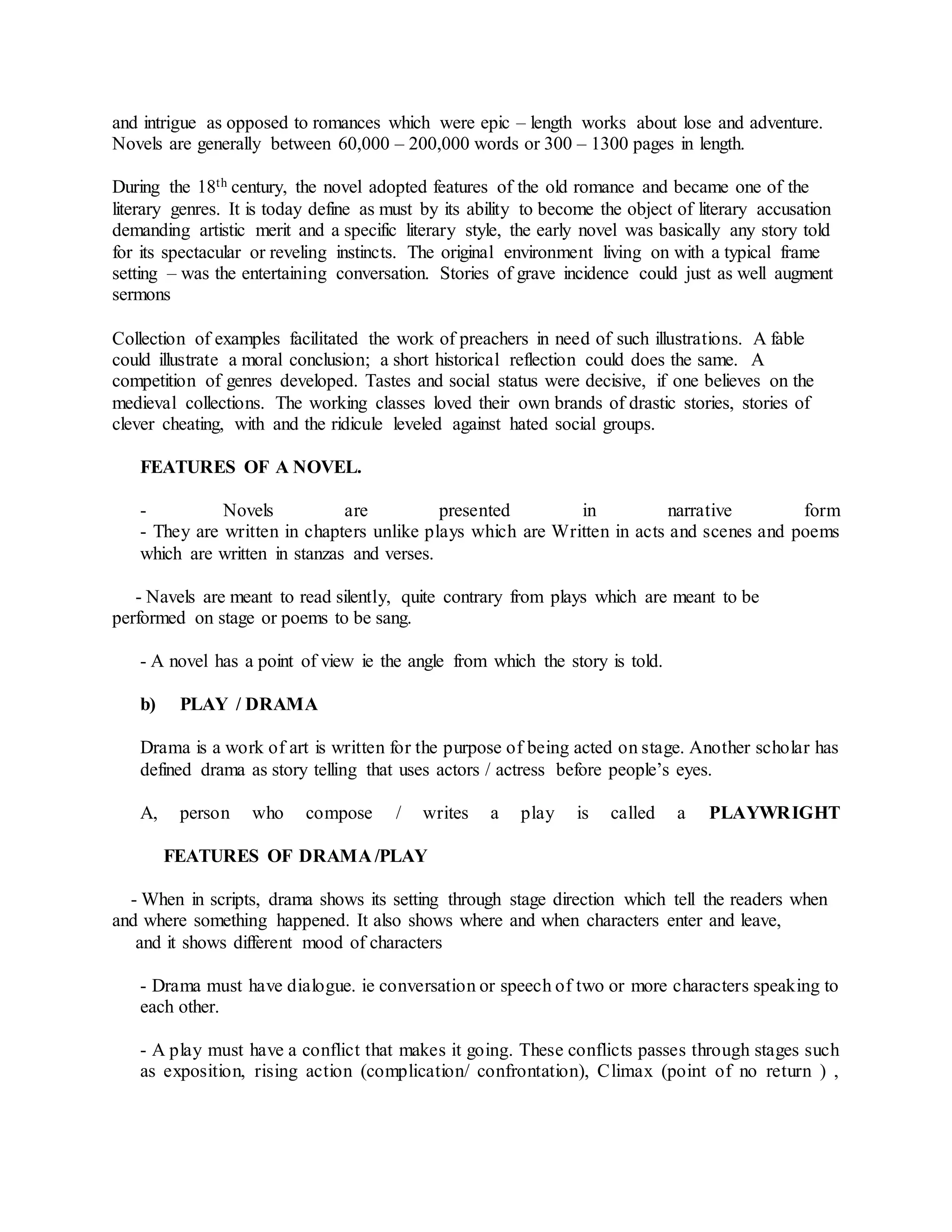 BASIC CONCEPTS OF LITERATURE | DOCX