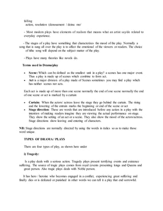 BASIC CONCEPTS OF LITERATURE | DOCX