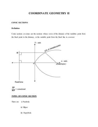 COORDINATE GEOMETRY II | DOCX