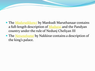 Sources of sangam age | PPTX