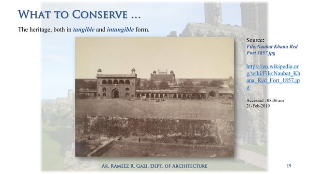 Introduction to conservation | PPT