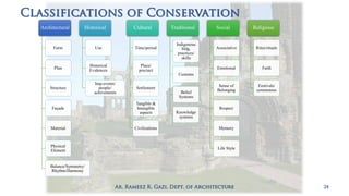 Introduction to conservation | PPT