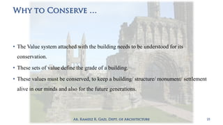 Introduction to conservation | PPT