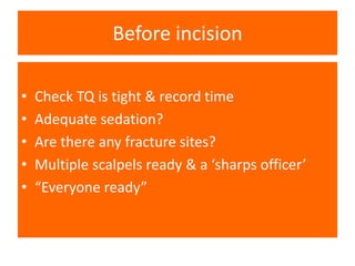 Field amputation | PPTX