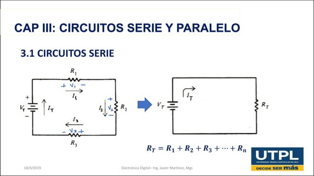 Circuitos eléctricos Serie y Paralelo | PDF