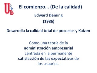1.2 calidad total - historia | PDF