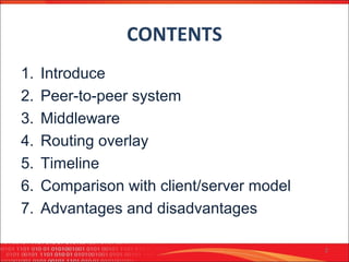 Peer to peer system - Mạng ngang hàng. | PPT