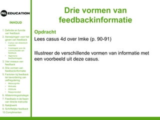 PPT feedback als motor voor zelfregulerend leren | PPTX