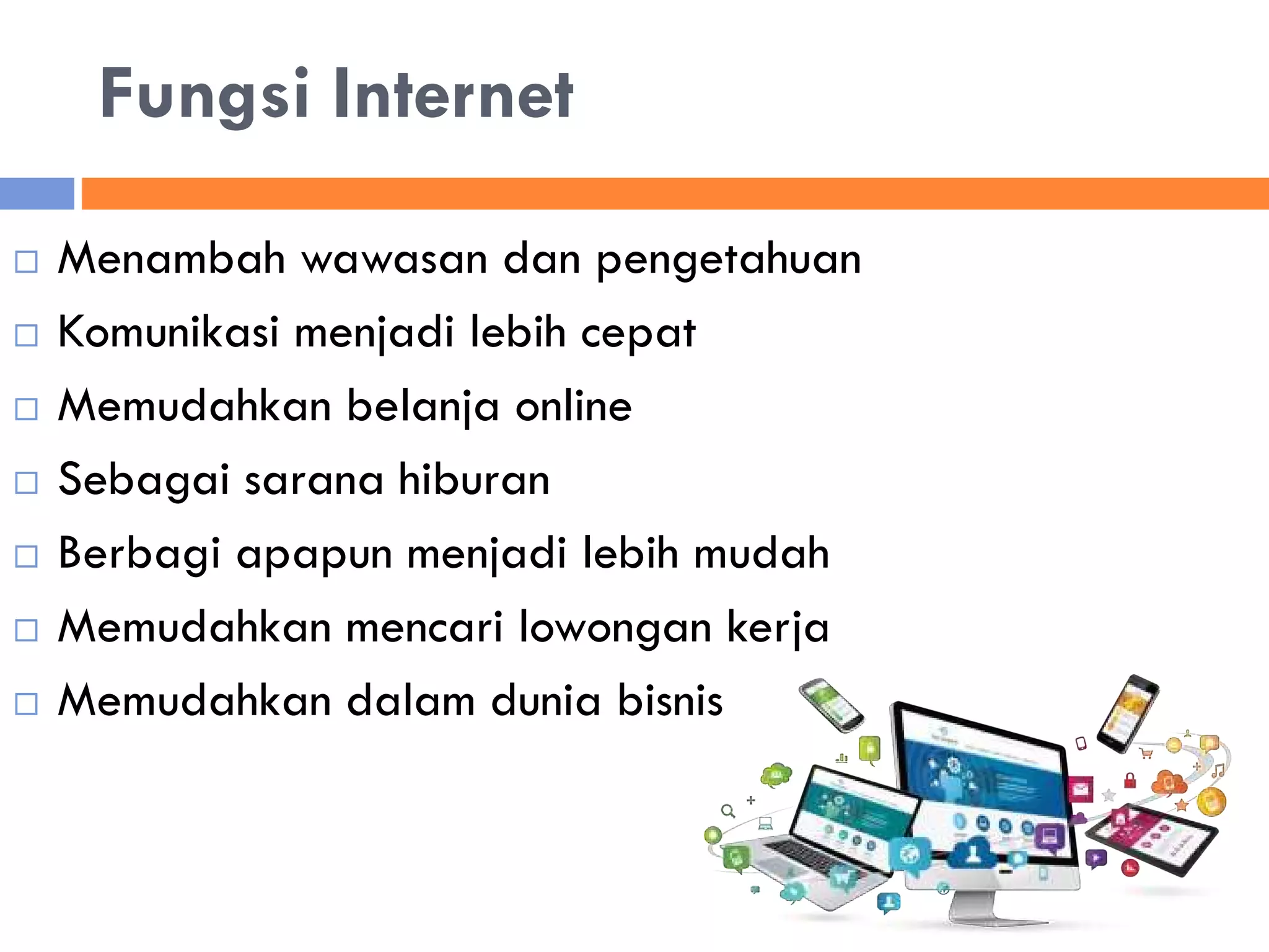1. internet sebagai penunjang pekerjaan kantor | PDF