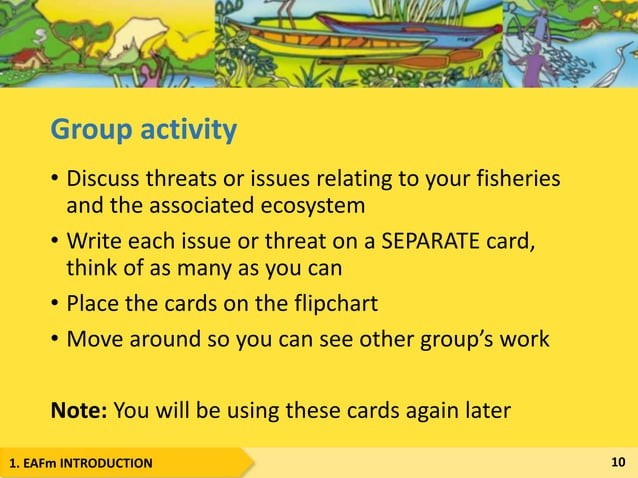 1. Essential EAFm (inland fisheries) : Course overview | PPTX ...