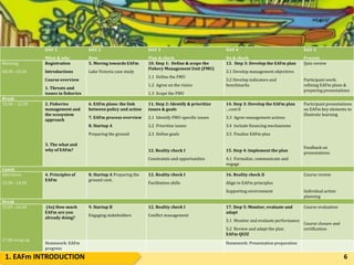 1. Essential EAFm (inland fisheries) : Course overview | PPTX