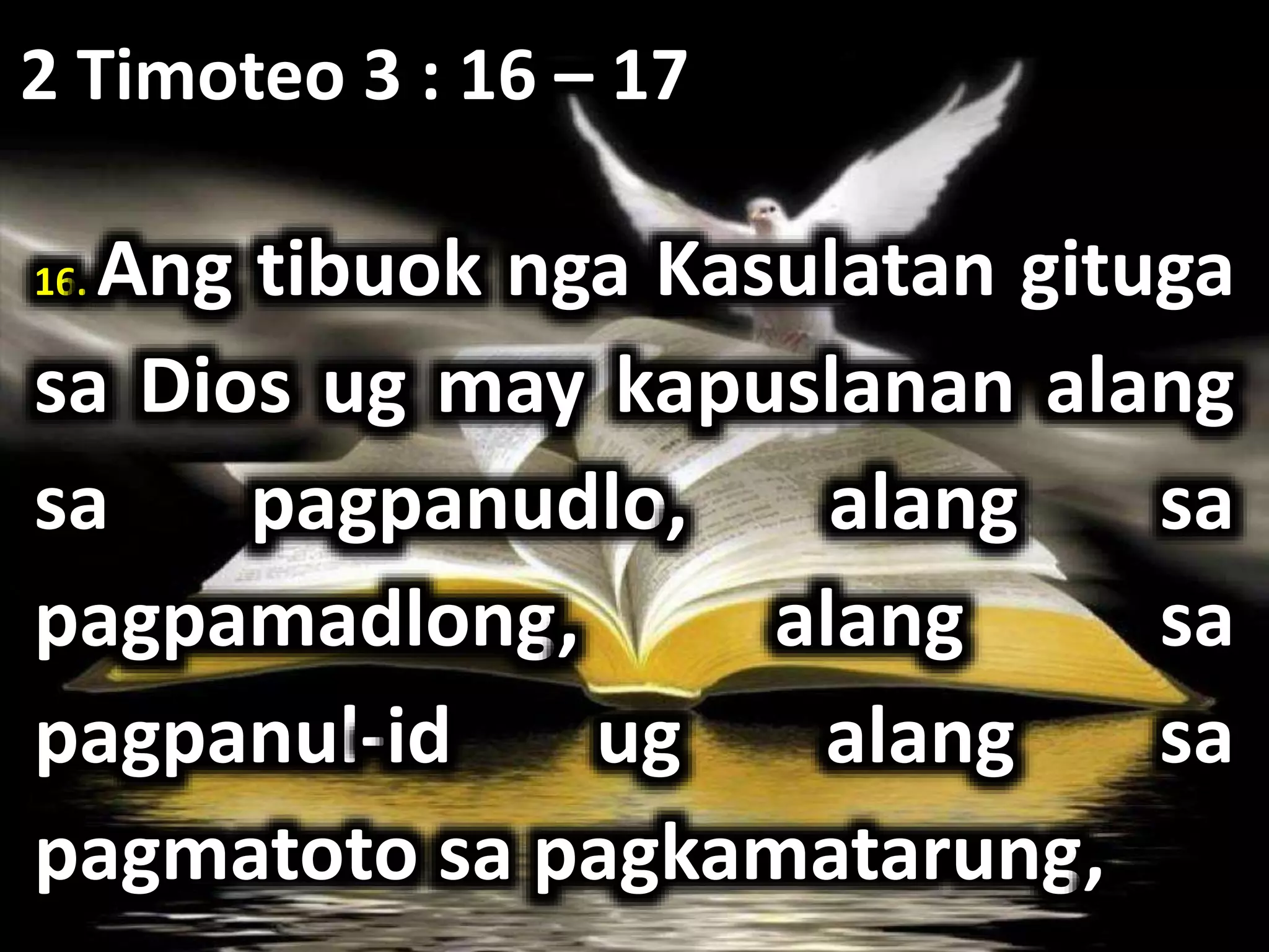 Ang Pulong Sa Dios | PPTX