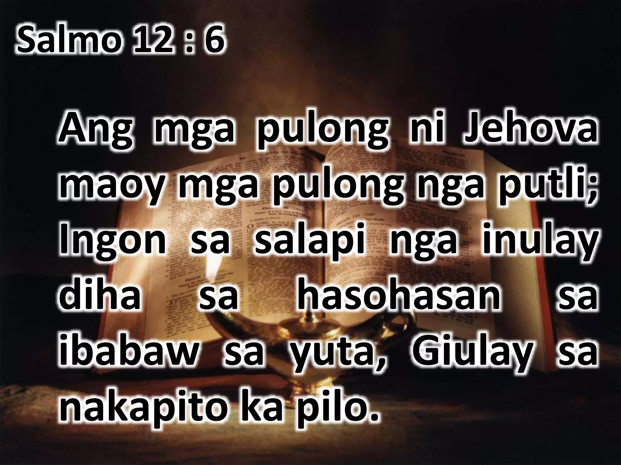 Ang Pulong Sa Dios | PPTX
