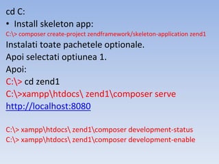1. zend framework intro | PPT