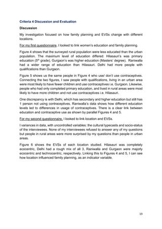 ESS INTERNAL ASSESSMENT 2019-SURVEY | PDF