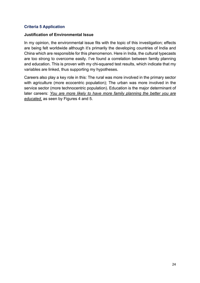 ESS INTERNAL ASSESSMENT 2019-SURVEY | PDF