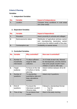 ESS INTERNAL ASSESSMENT 2019-SURVEY | PDF