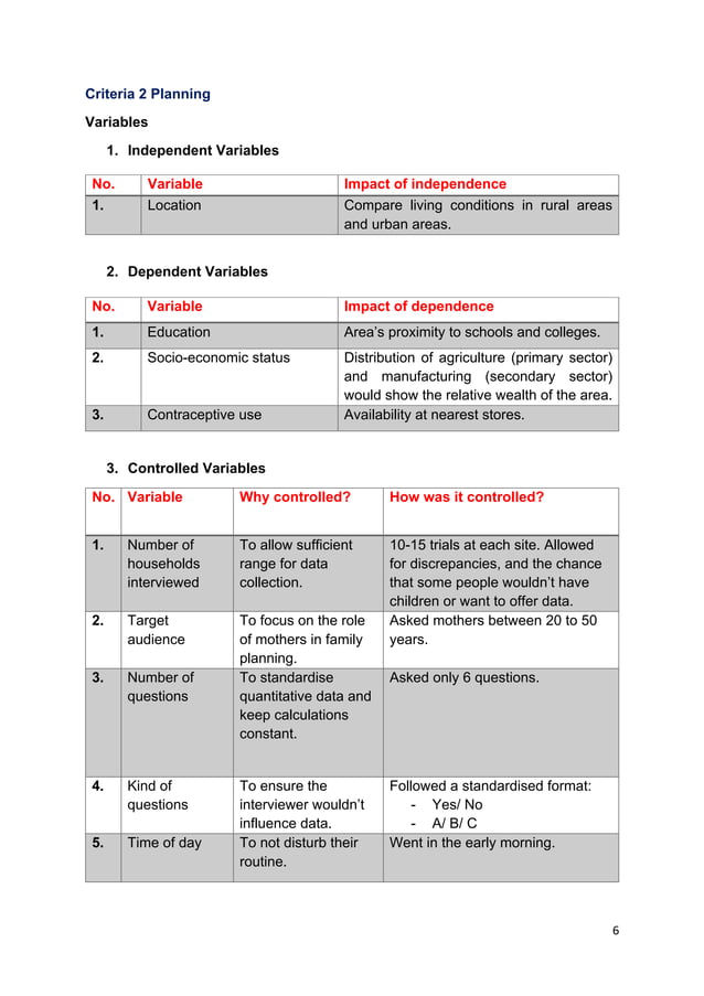 ESS INTERNAL ASSESSMENT 2019-SURVEY | PDF