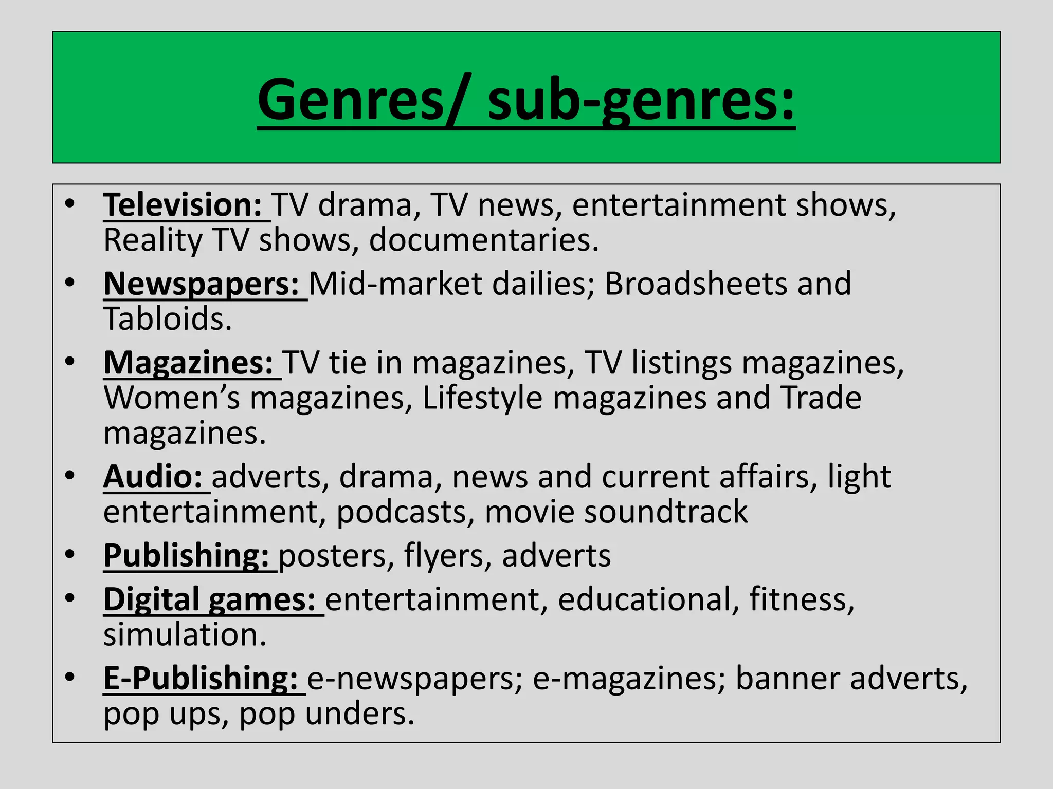 1. Introduction to media studies | PPT
