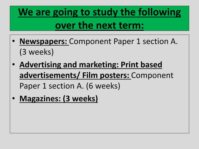 1. Introduction to media studies | PPT